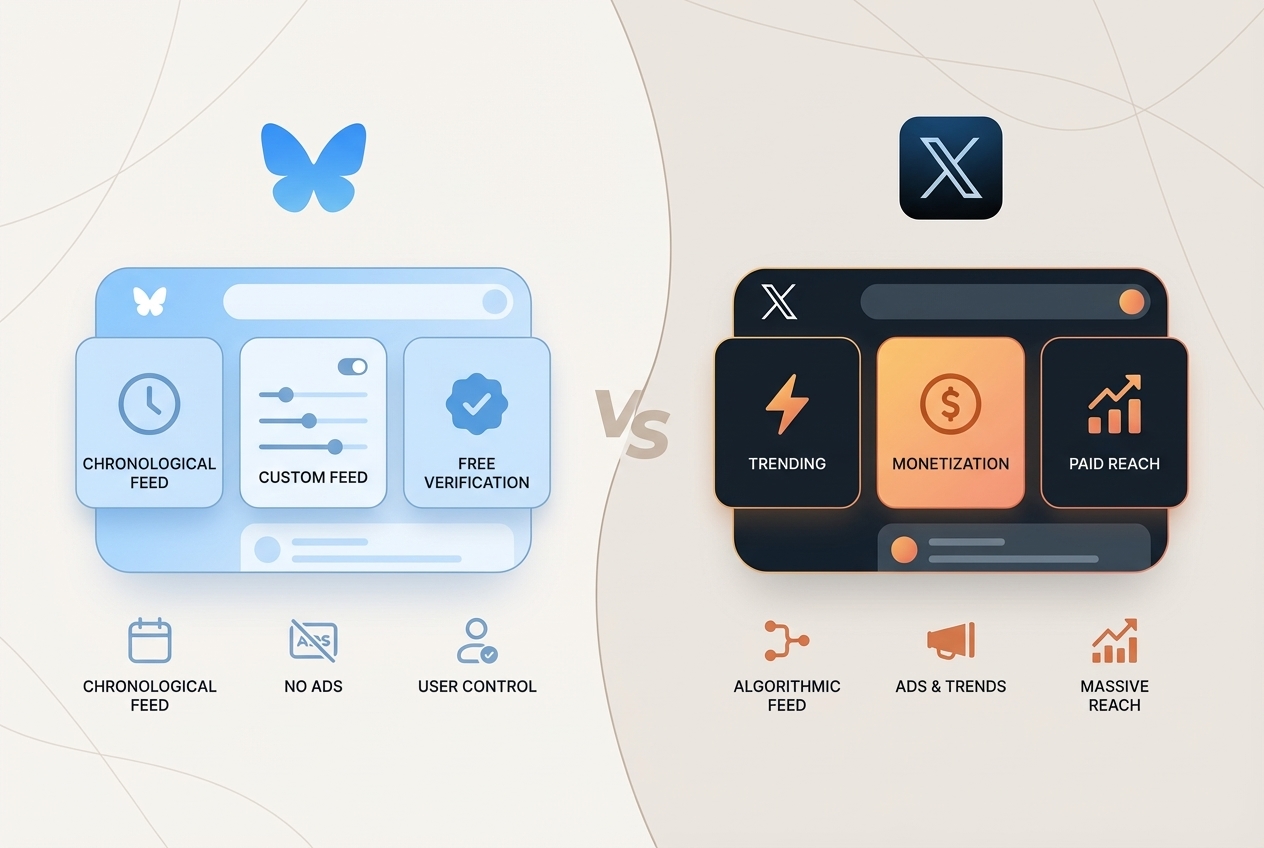 Bluesky vs Twitter [2026]: Which Is Better? | Schedulala
